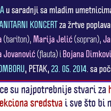 Humanitarni koncert Nove beogradske opere - Vesti iz Sombora - SOinfo ...