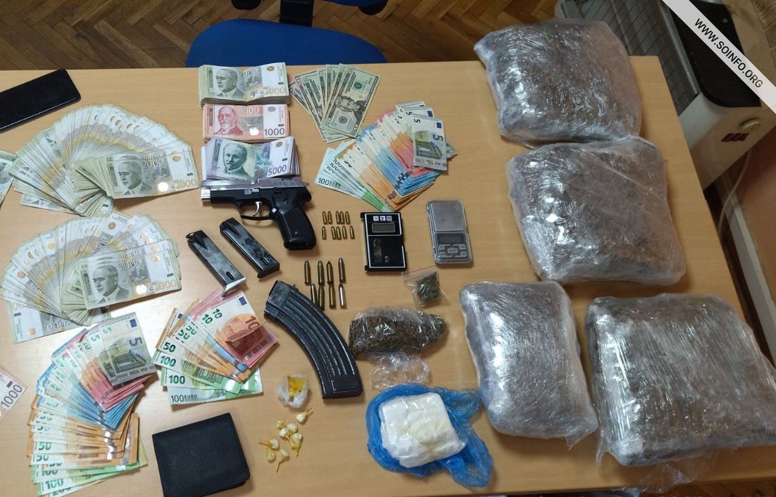 Četvorka uhapšena zbog narkotika i oružja - Vesti iz Sombora - SOinfo ...