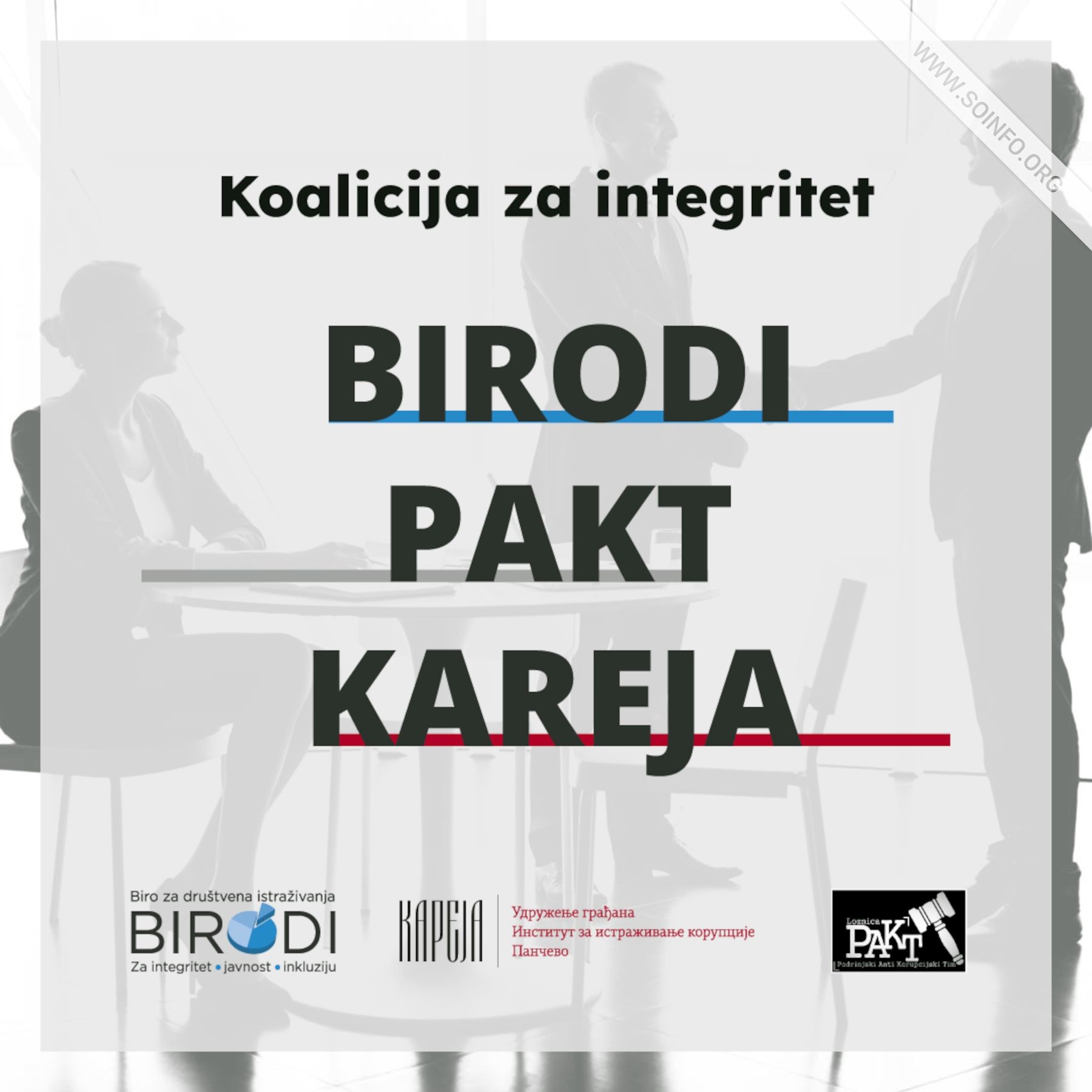 Koalicija za integritet: Najoštrije osuđujemo medijski linč BIRODI-ja ...