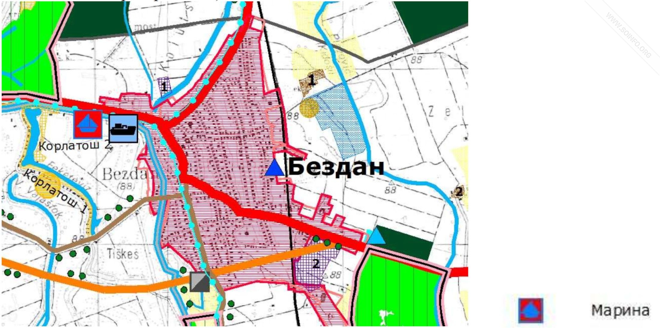 Izmena plana generalne regulacije Bezdana zbog marine - Vesti iz ...